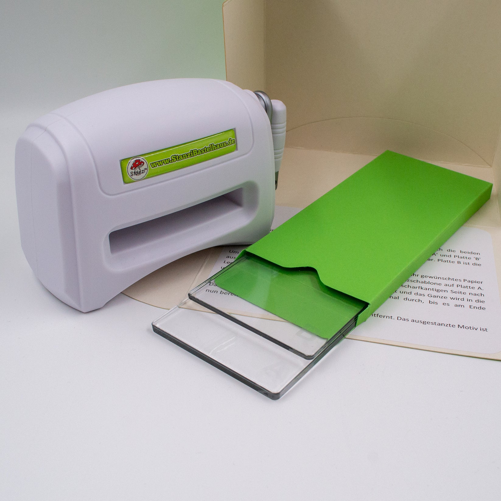 Stanzi® Stanz- und Prägemaschine – Ideal für Scrapbooking & Kartengest ...